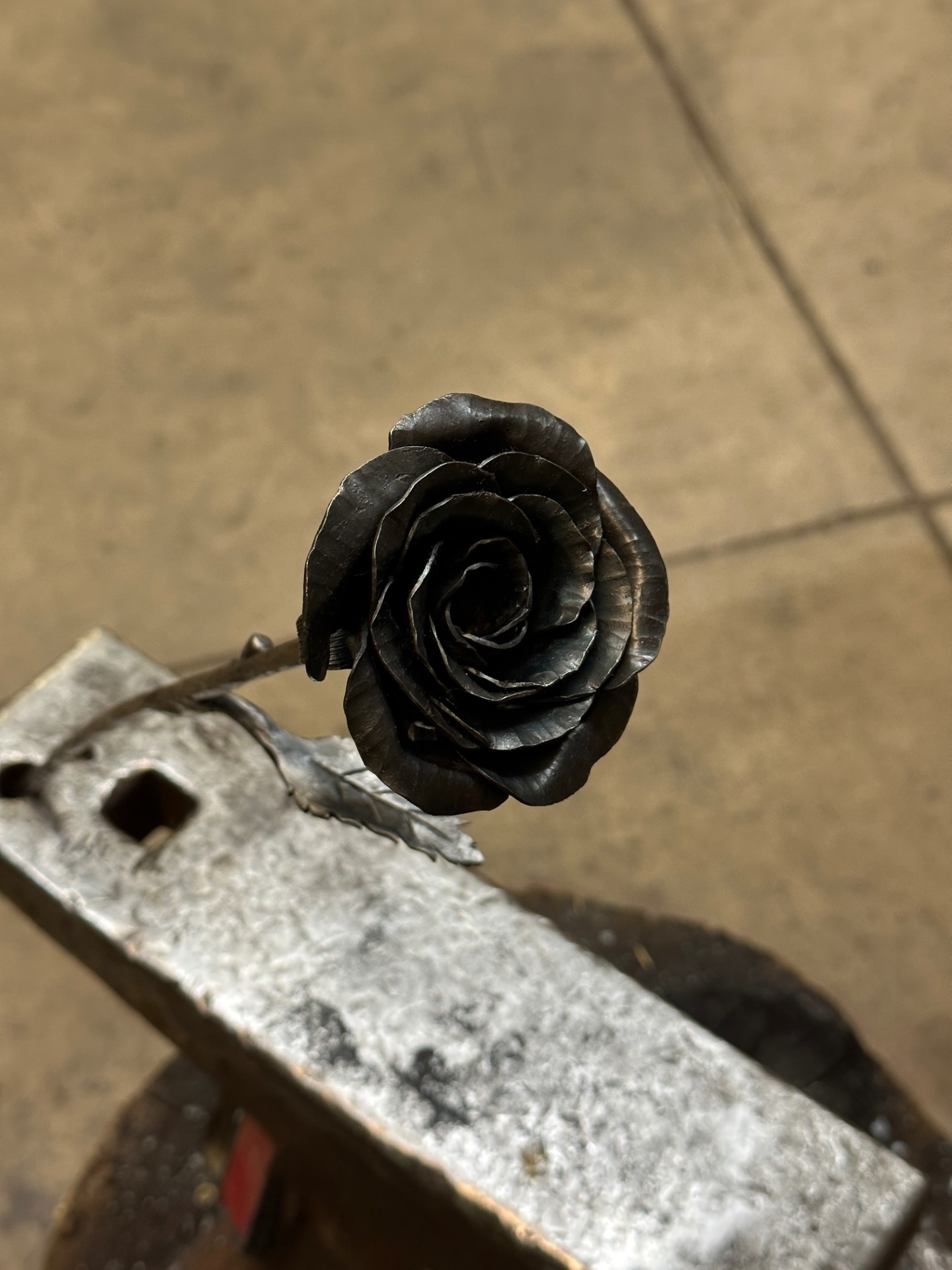 Roses - Fire Iron Forge
